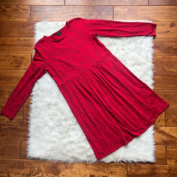 J. Jill | Dresses | J Jill Womens Wearever Collection A Line Dress Red ...